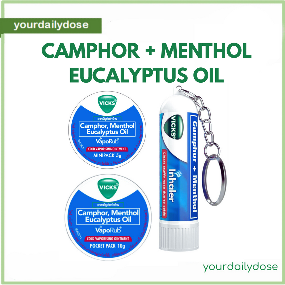 VICKS VAPORUB I INHALER – yourdailydose