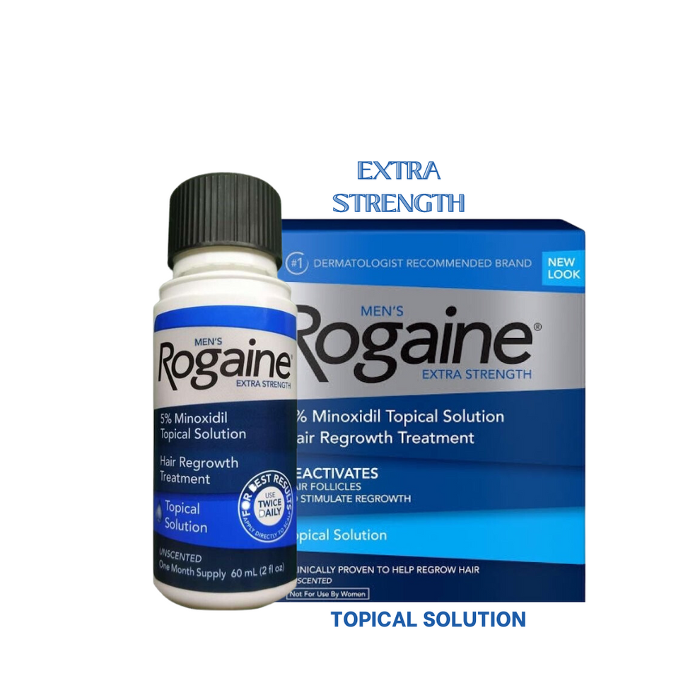 Rogaine Men Extra Strength 5% Minoxidil Topical Solution I Topical Aer ...